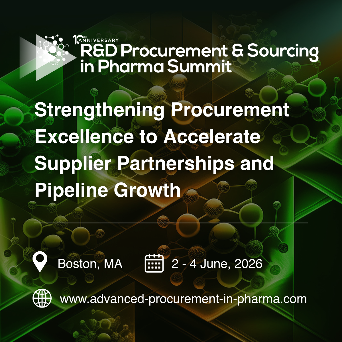 Register - 10th R&D Procurement & Sourcing in Pharma Summit